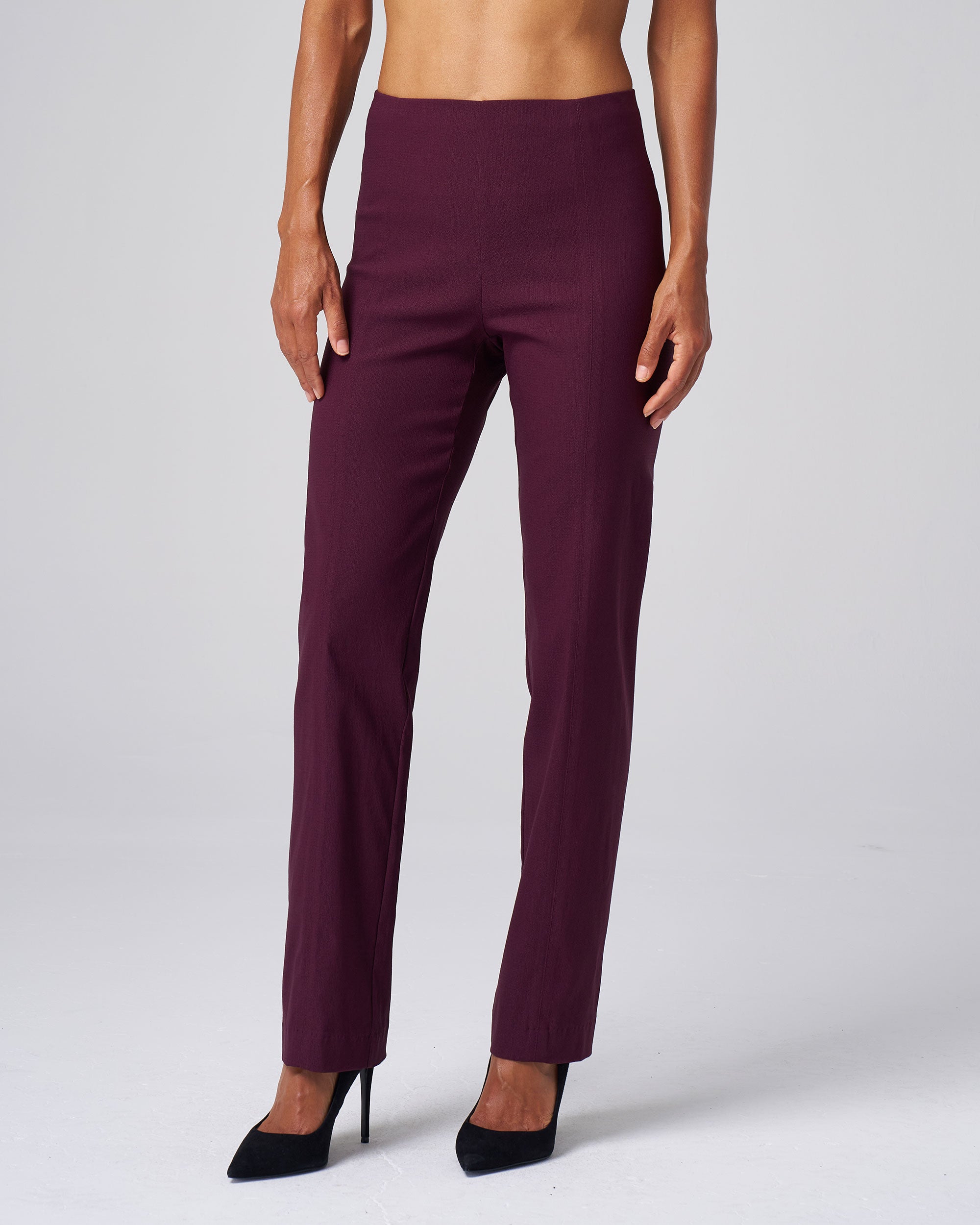 Original Magic Pant in Aubergine – Franne Golde